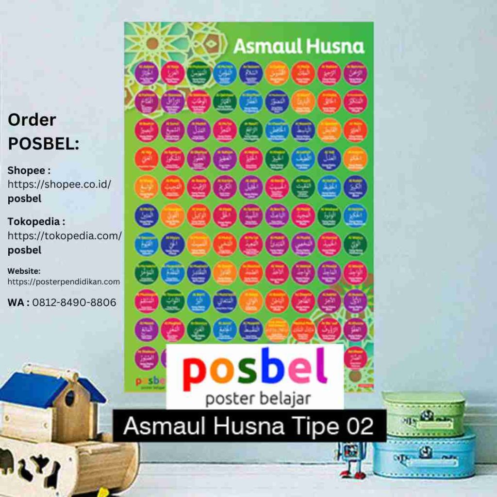 poster asmaul husna beserta artinya Archives - Blog Posbel